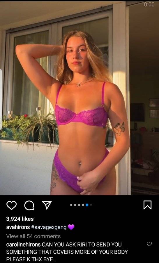 4 Hot Sexy Ava Hirons Bikini Pics