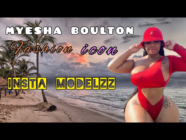 6 Hot Sexy Myesha Boulton Bikini Pics