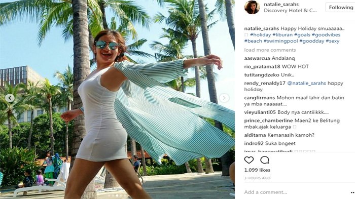 9 Hot Sexy Natalie Sarah Sianipar Bikini Pics