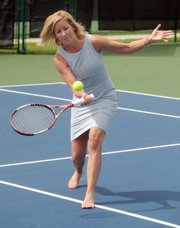 Chris Evert Feet