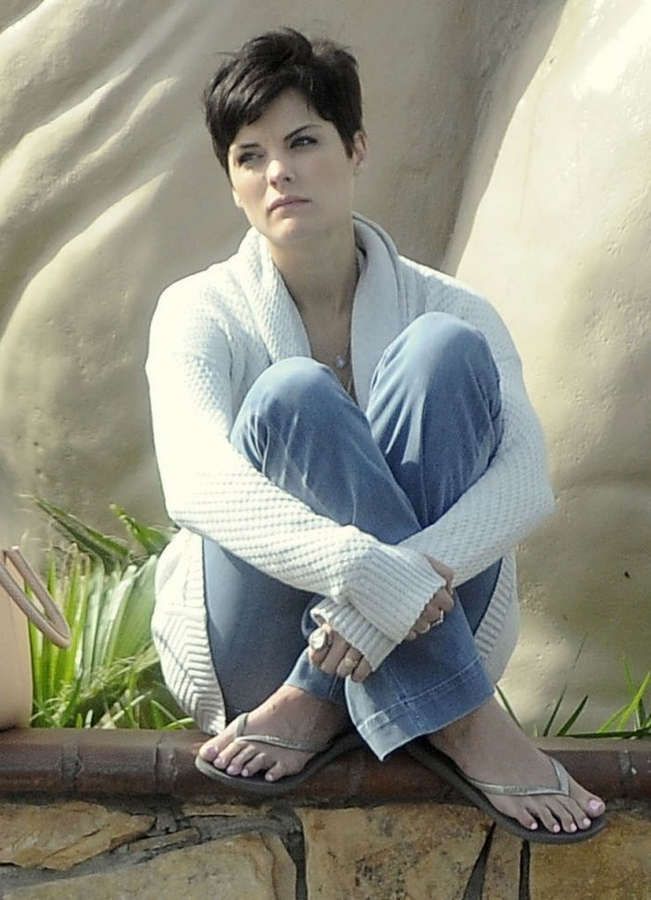 Jaimie Alexander Feet