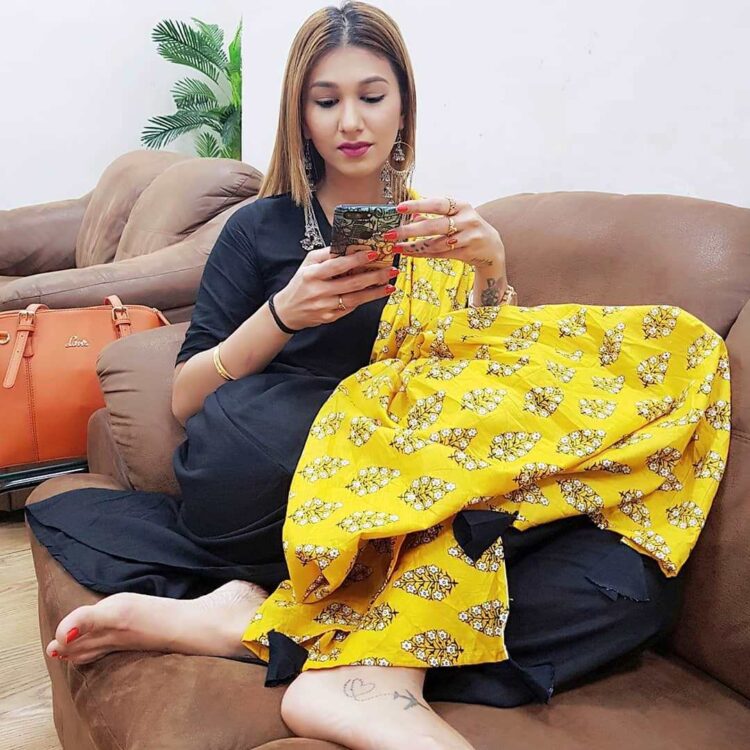 Jasleen Matharu Feet