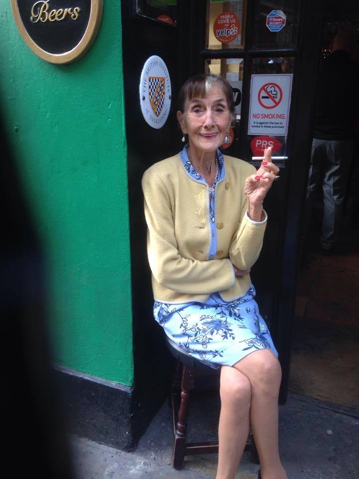 June Brown Feet