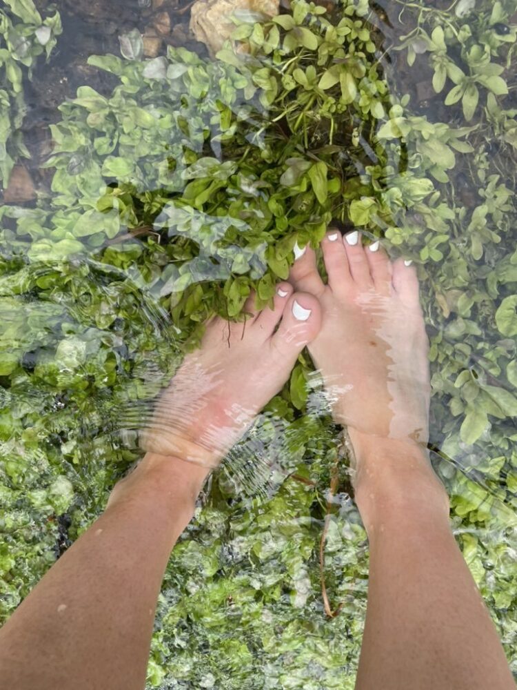 Kelly Kay Green Feet