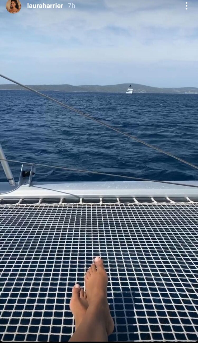 Laura Harrier Feet