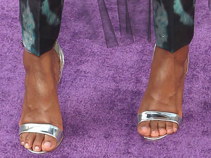 Letitia Wright Feet