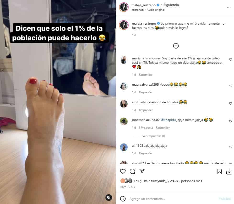 Maleja Restrepo Feet