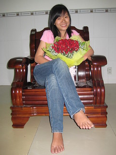Nguyen Lan Phuong Feet