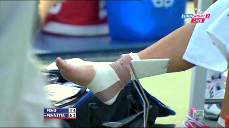 Peng Shuai Feet