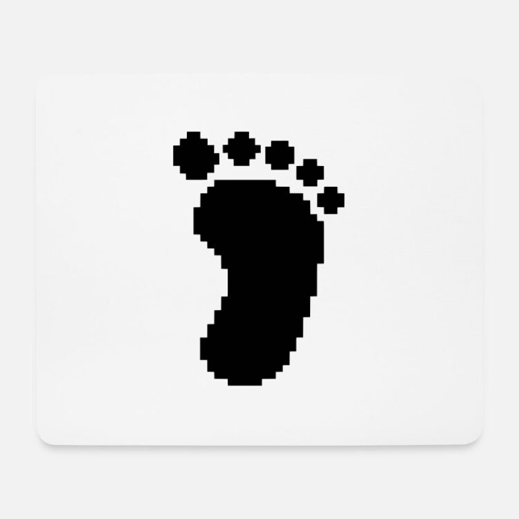 Pixelated Candy Feet