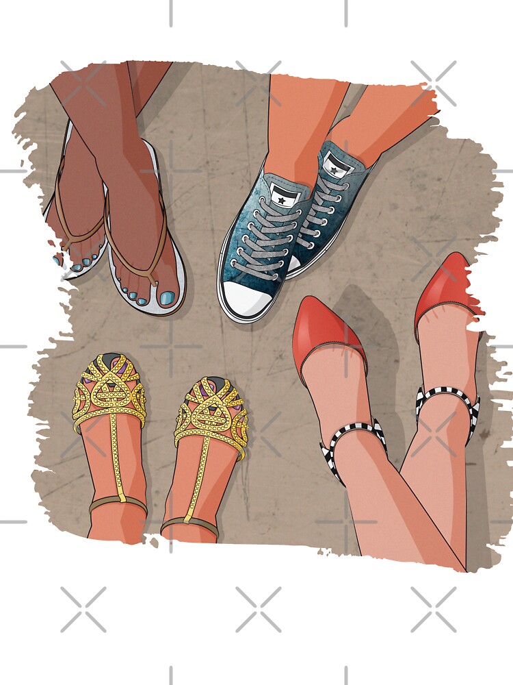 Pixelated Candy Feet