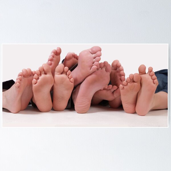 Pixelated Candy Feet