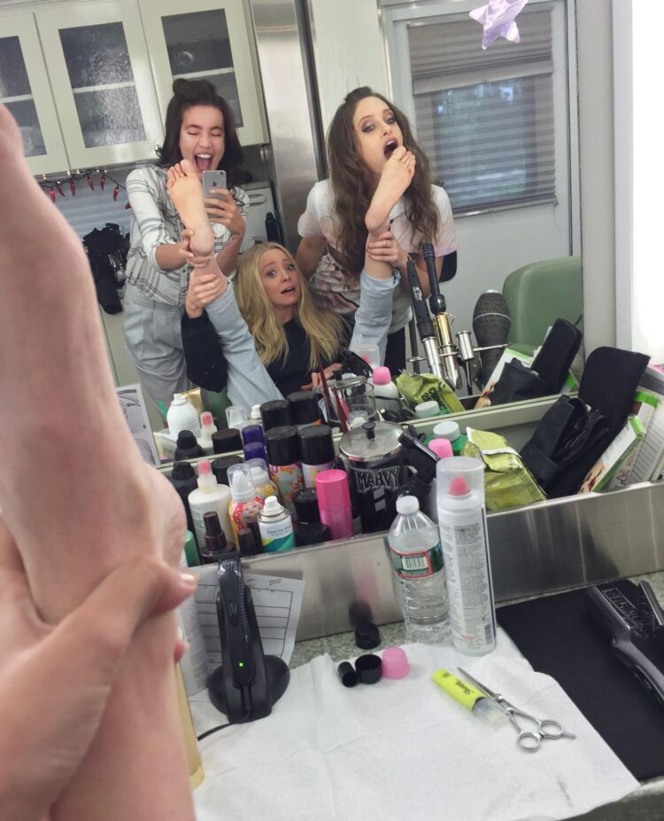 Portia Doubleday Feet