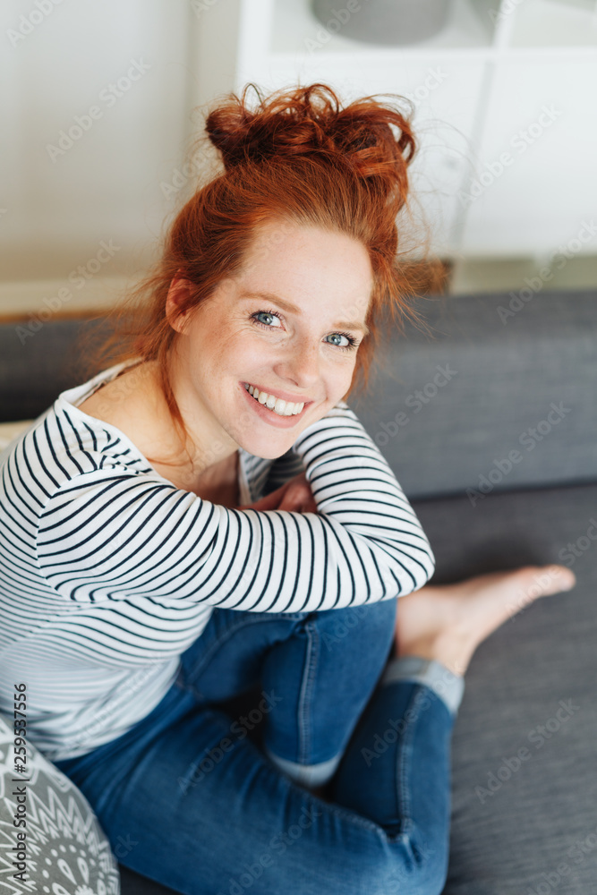 Redhead Georgia Feet