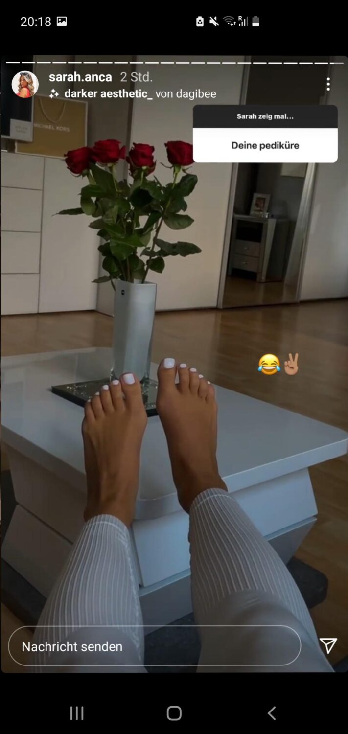 Sarah Anca Feet