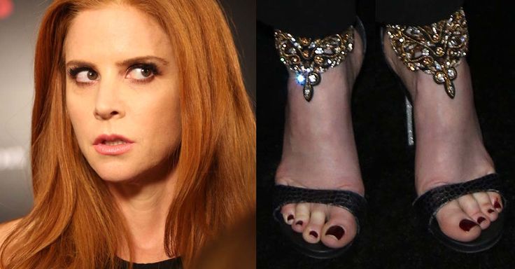 Sarah Rafferty Feet
