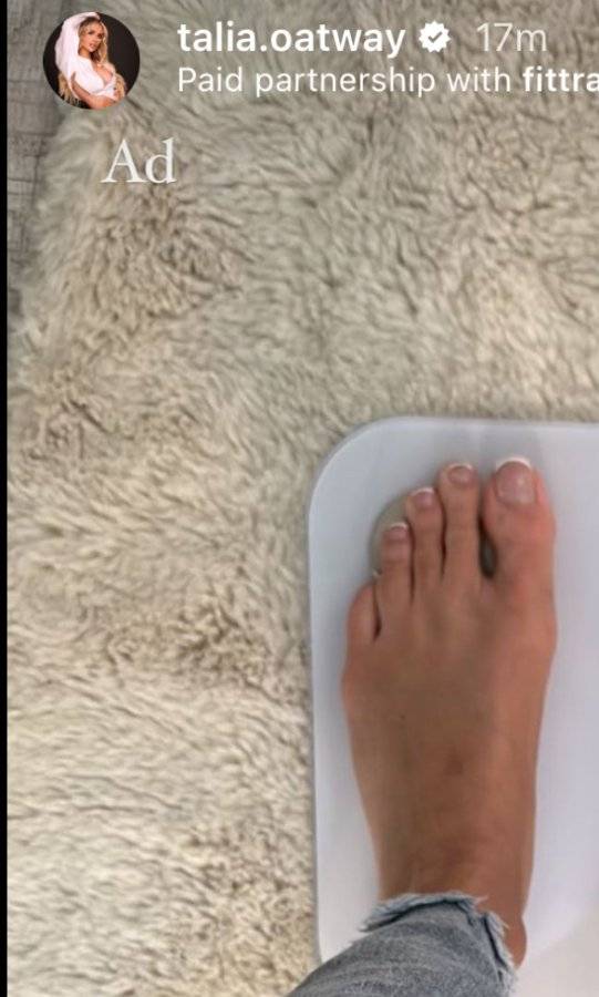 Talia Mia Oatway Feet