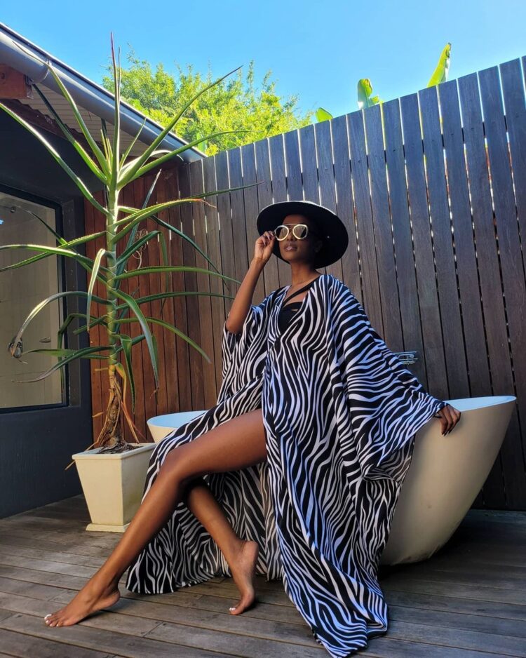 Zozibini Tunzi Feet